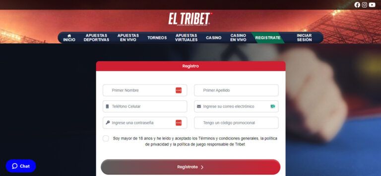 Cómo registrarse en El Tribet - Guías de Apuestas Deportivas